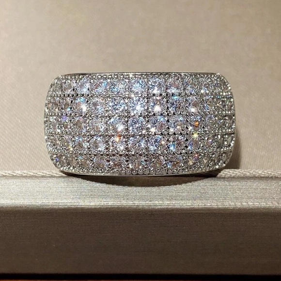 Jewelry | Rectangular Diamond Bridal Ring | Poshmark